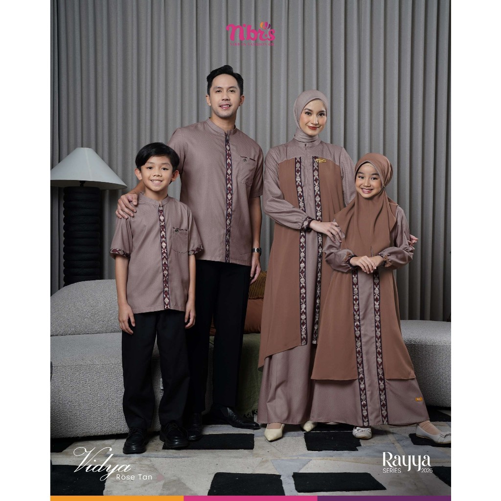 Jual SARIMBIT NIBRAS 2025 / BAJU COUPLE SERAGAM KELUARGA / SARIMBIT ...