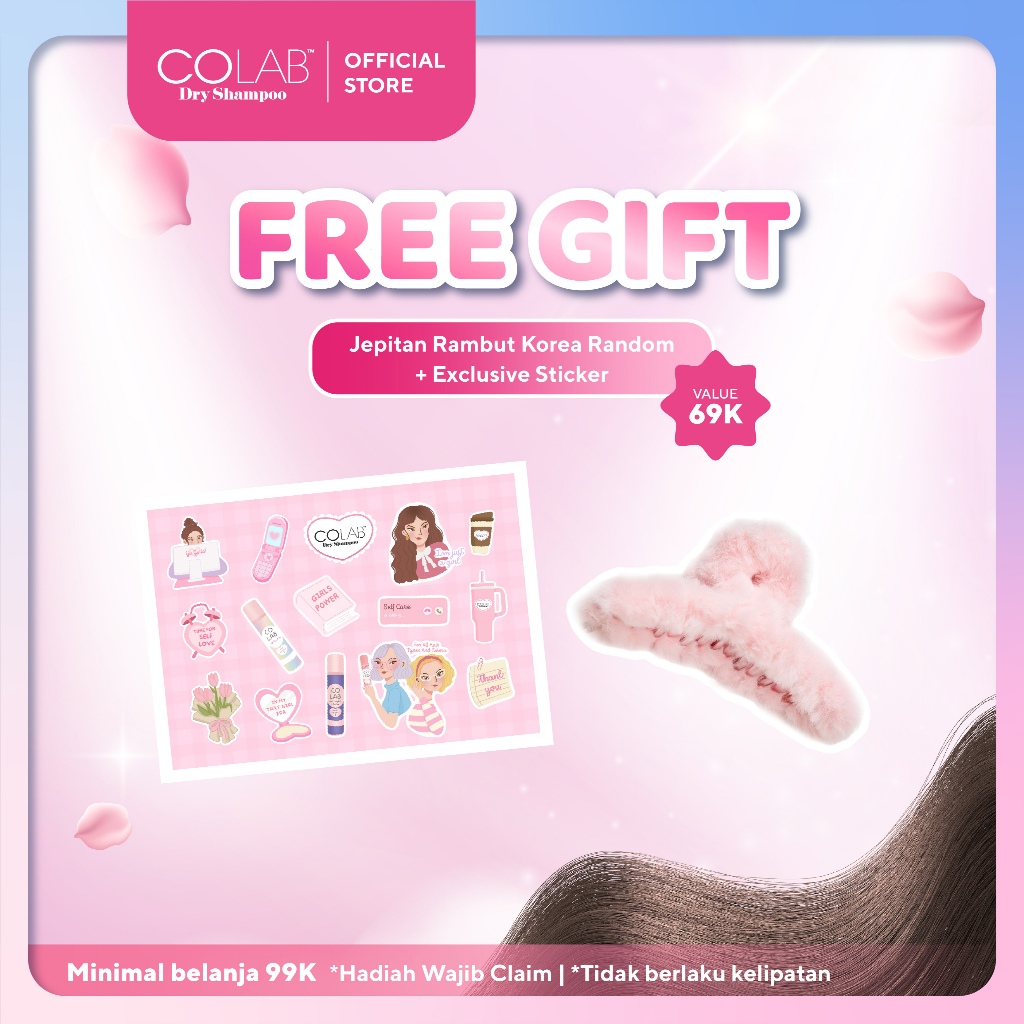Jual [FREE GIFT] Sticker Feminine Energy COLAB & Jepitan Korea | Shopee ...