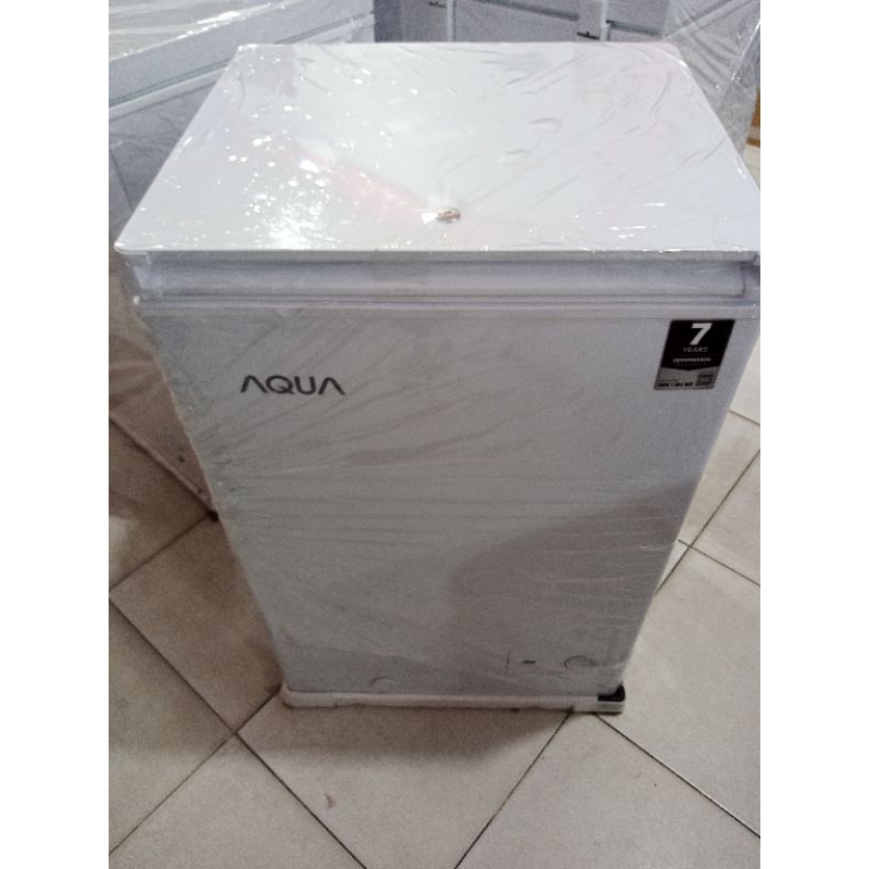 Jual CHEST FREEZER BOX AQUA AQF-120MC (100L) BERGARANSI RESMI 7THN ...