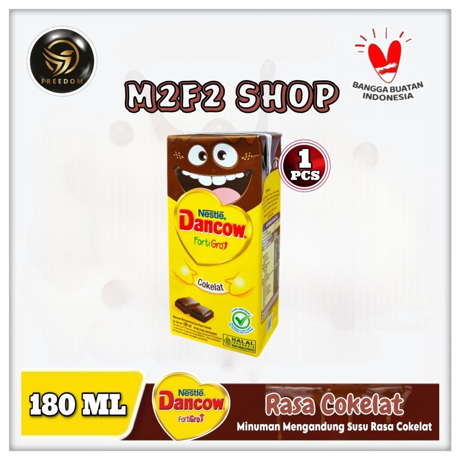 Jual Nestle Dancow Fortigro Chocolate | Susu Rasa Cokelat Kotak UHT ...
