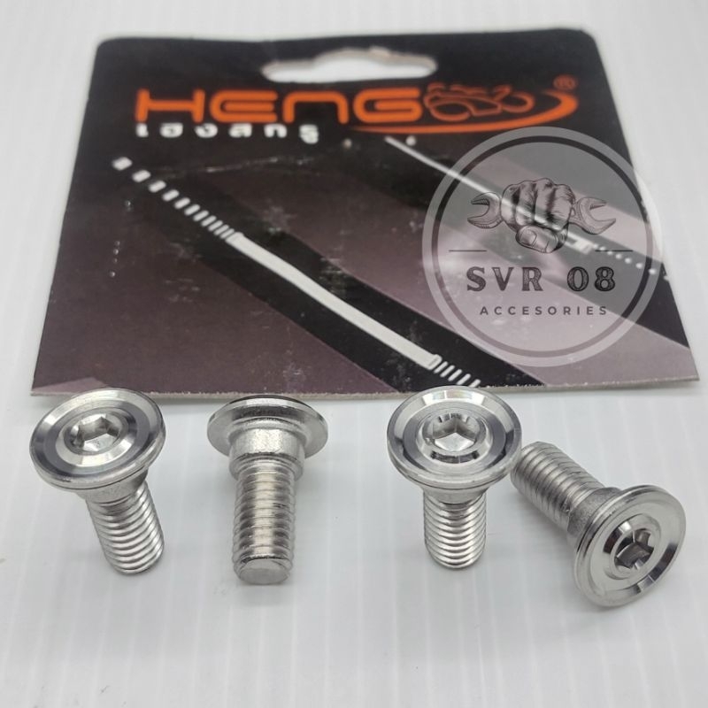 Jual baut disk untuk HONDA probolt spiral 8X20 stainless cnc aa slim matte original heng ...
