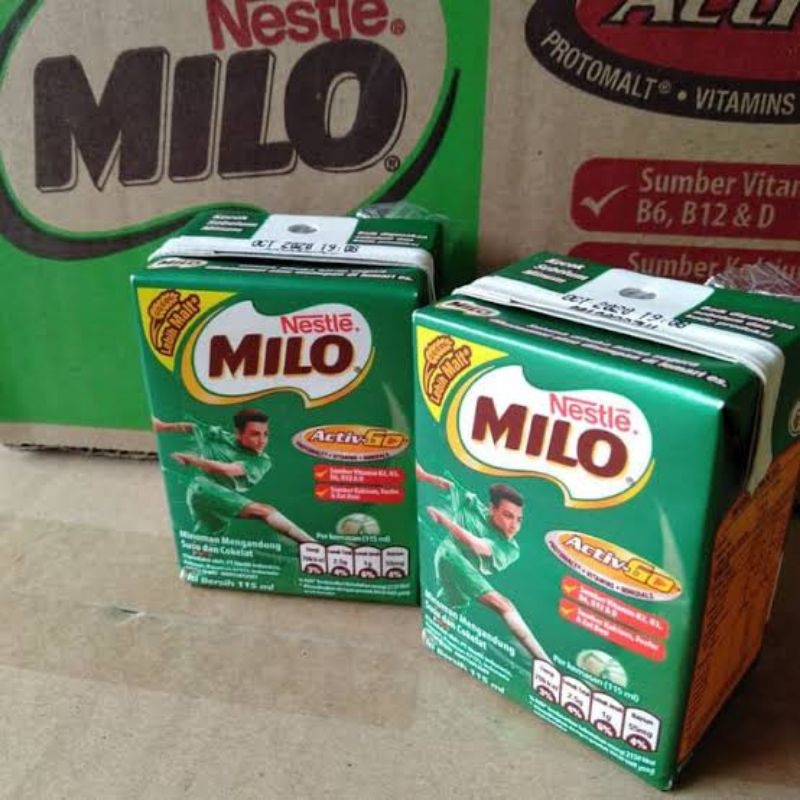 Jual 1 Dus - Milo Susu Kotak Kecil 110 mL isi 36 Pcs | Shopee Indonesia
