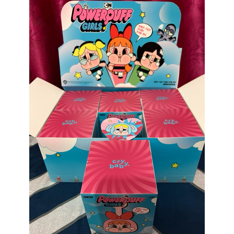 Jual Bunny Bubbles POP MART CRYBABY x Powerpuff Girls Series | Shopee ...
