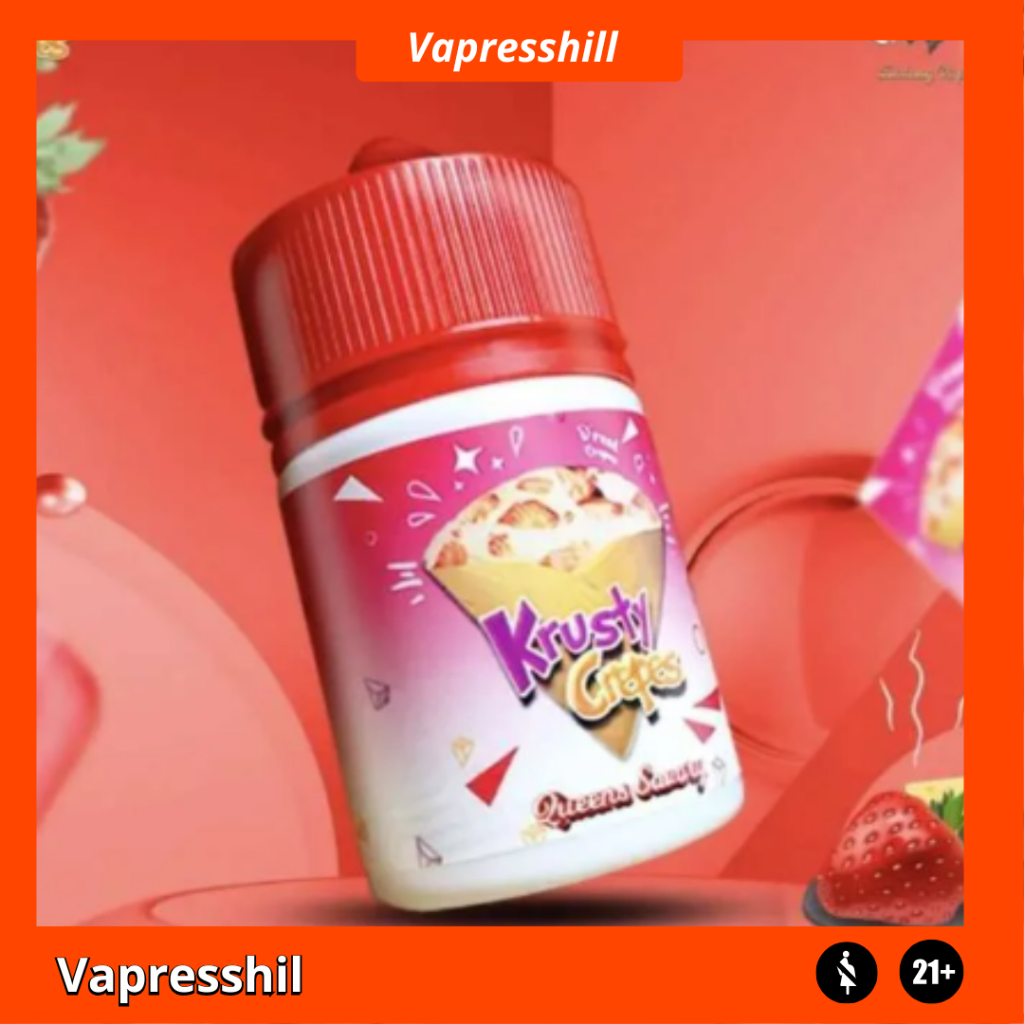 Jual KRUSTY CREPES V5 QUEENS SAVORY 60ML FREEBASE ORIGINAL | Shopee ...