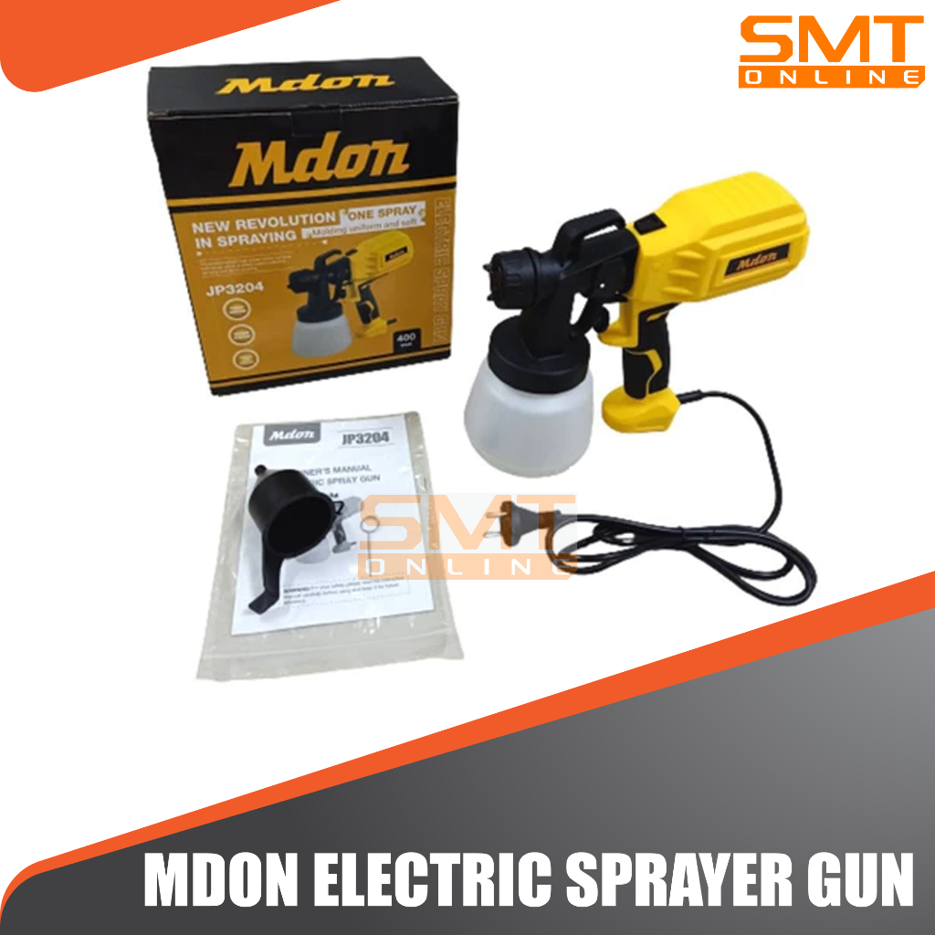 Jual Electric Spray Gun 800ML 550WATT Alat Semprot Cat Listrik Pistol ...