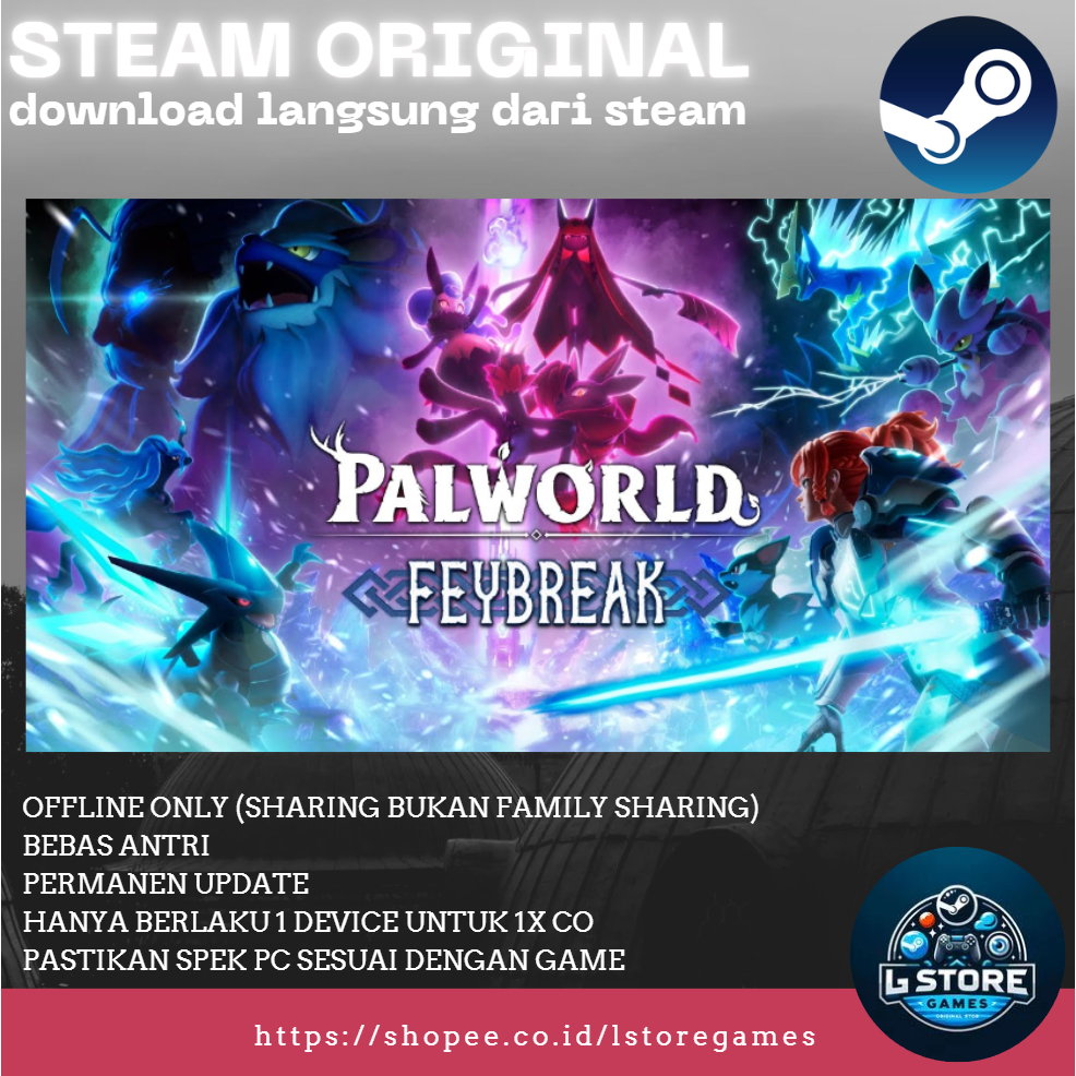 Jual Palworld Game PC Sharing Original Offline | Shopee Indonesia