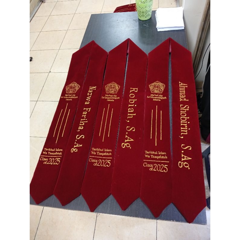 Jual (SATU HARI JADI) SELEMPANG KALUNG. SELEMPANG LEHER. BAHAN BULUDRU ...