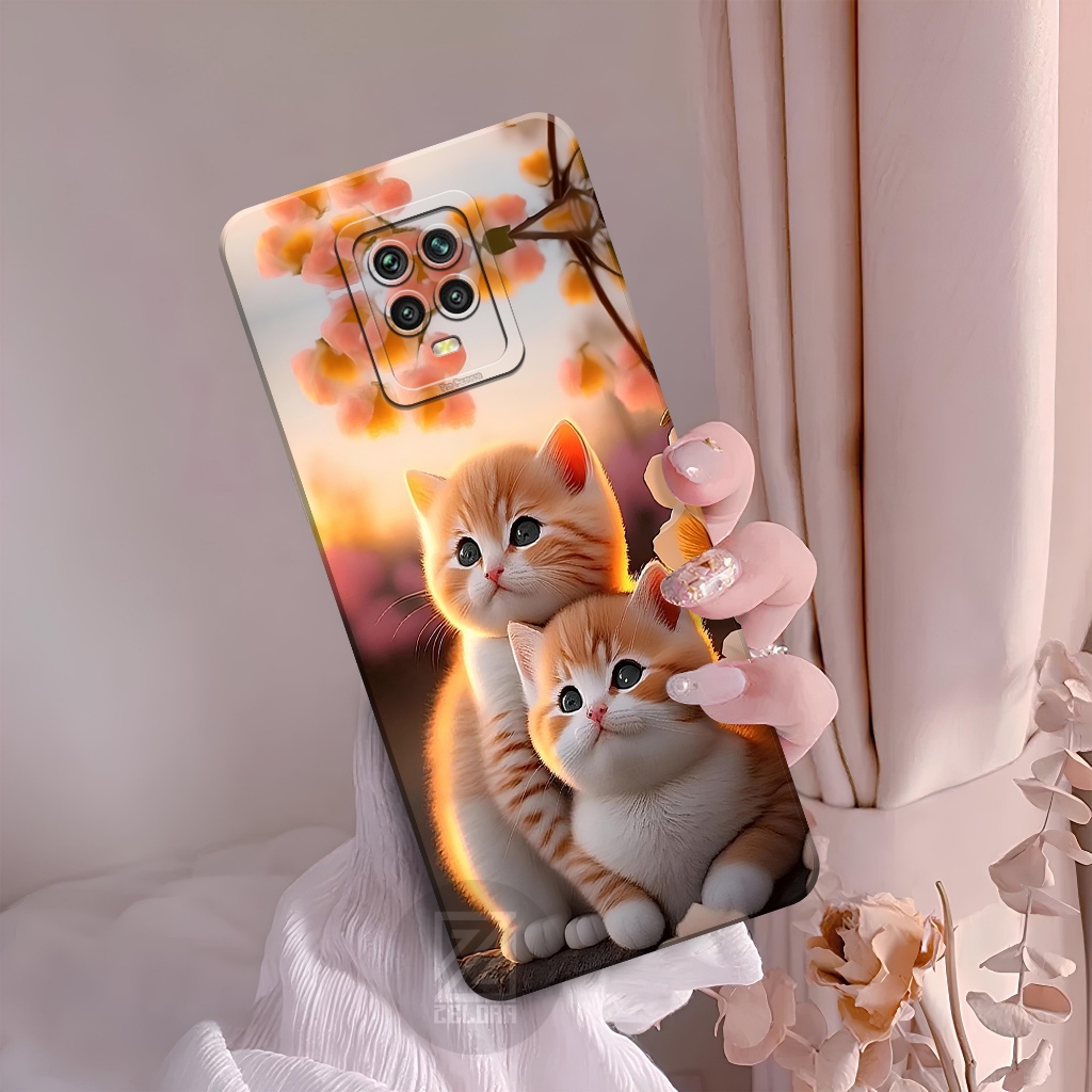 Jual Case Xiaomi Redmi Note 9 Pro Fashion Case Kucing Lucu ZELORA ...