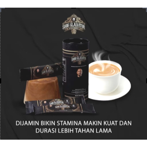 Jual Sang Gladiator Coffee ( 1 Kaleng 6 Sachet ) Original | Shopee ...