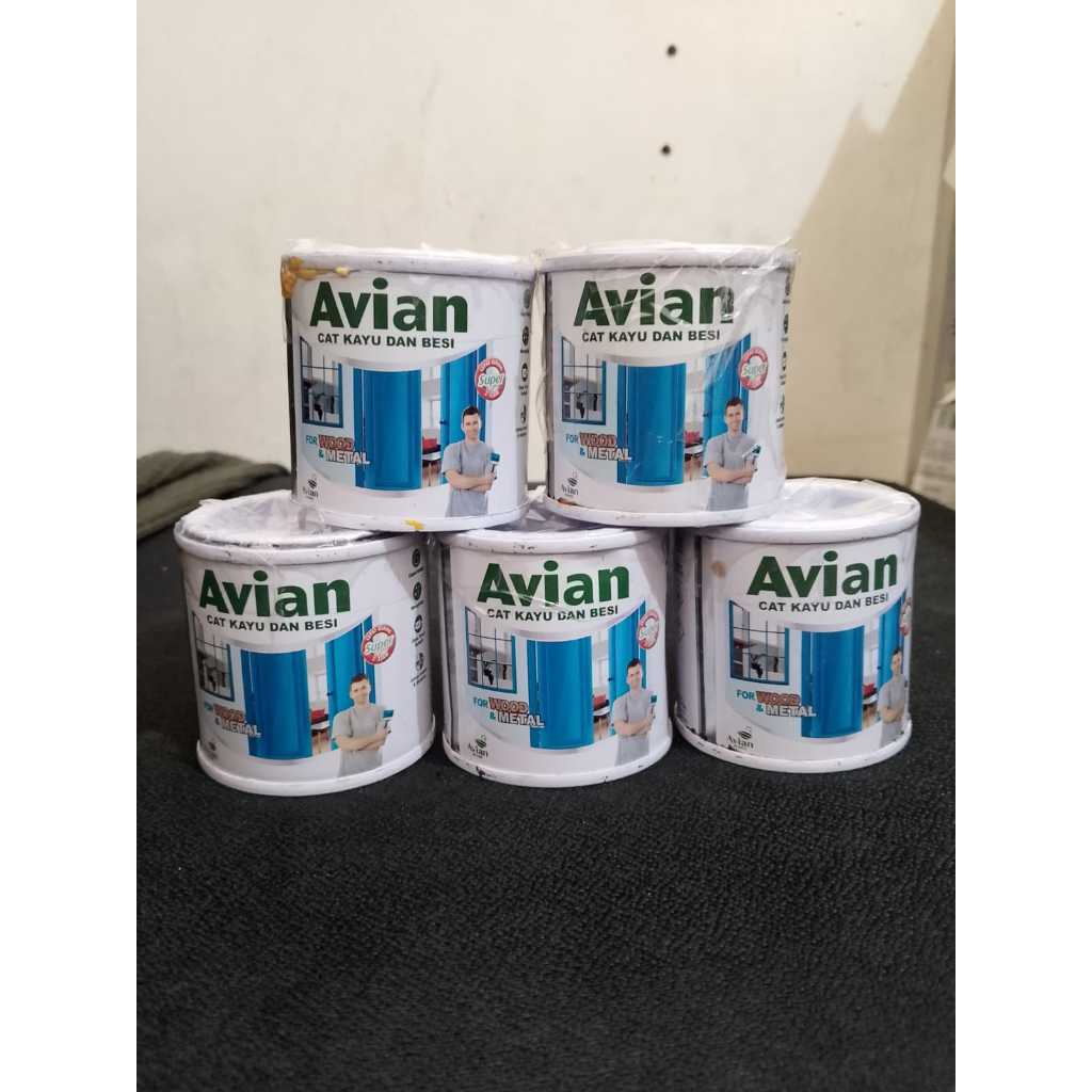 Jual CAT AVIAN KAYU DAN BESI UKURAN 100CC | Shopee Indonesia