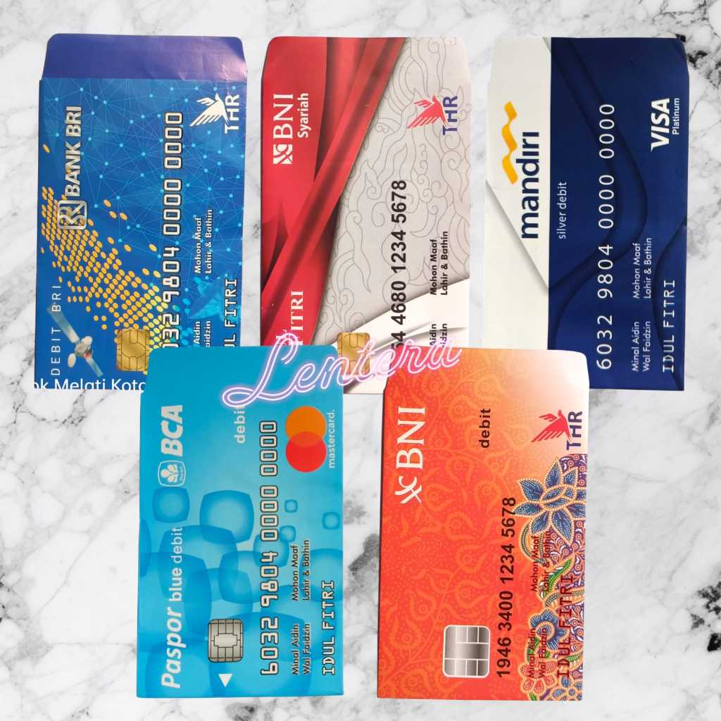 Jual angpao/amplop lebaran motif atm isi 50/100 pcs | Shopee Indonesia