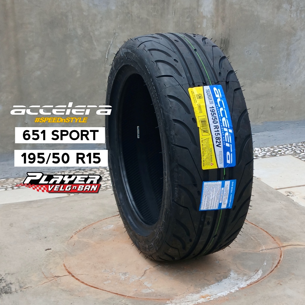Jual BAN MOBIL TUBLES TIPE SEMI SLICK UKURAN 195 50 RING 15 R15 MERK ...
