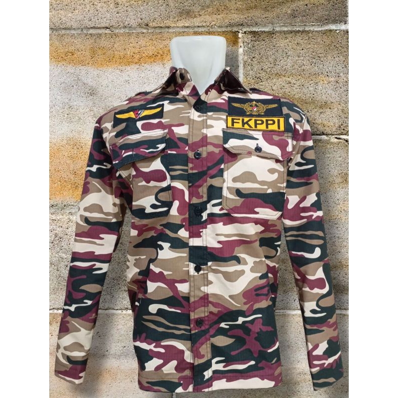 Jual baju loreng fkppi lengkap wing bahan premium | Shopee Indonesia