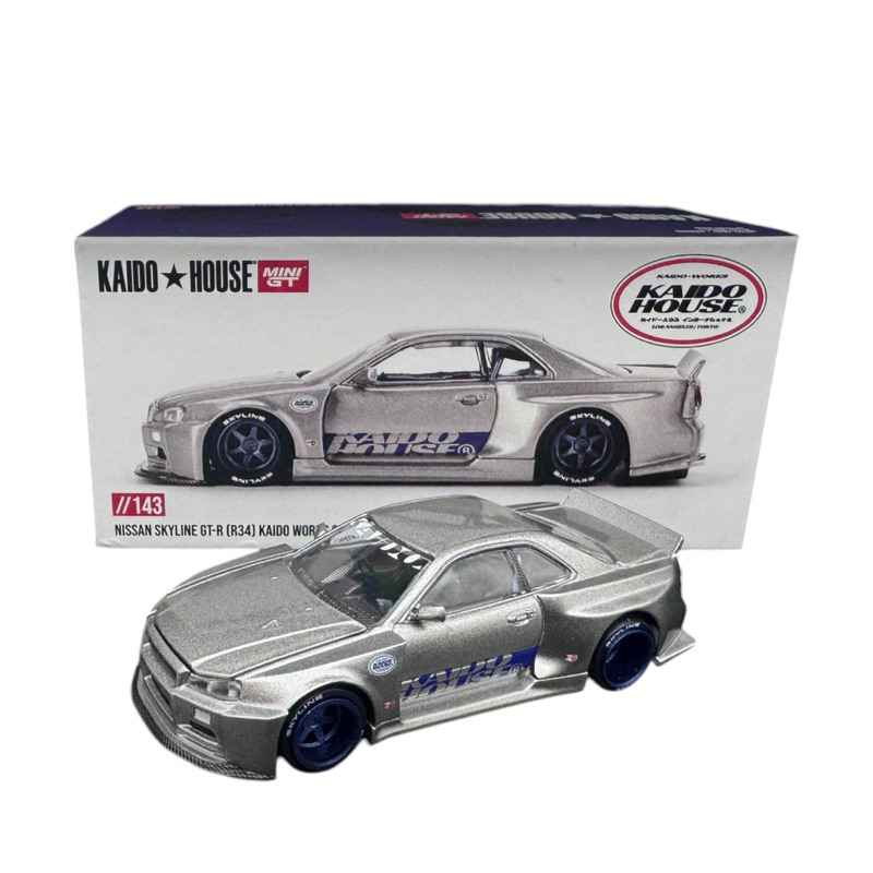 Jual Mini GT x Kaido House Nissan Skyline GT-R R34 Shinjuku V1 ...