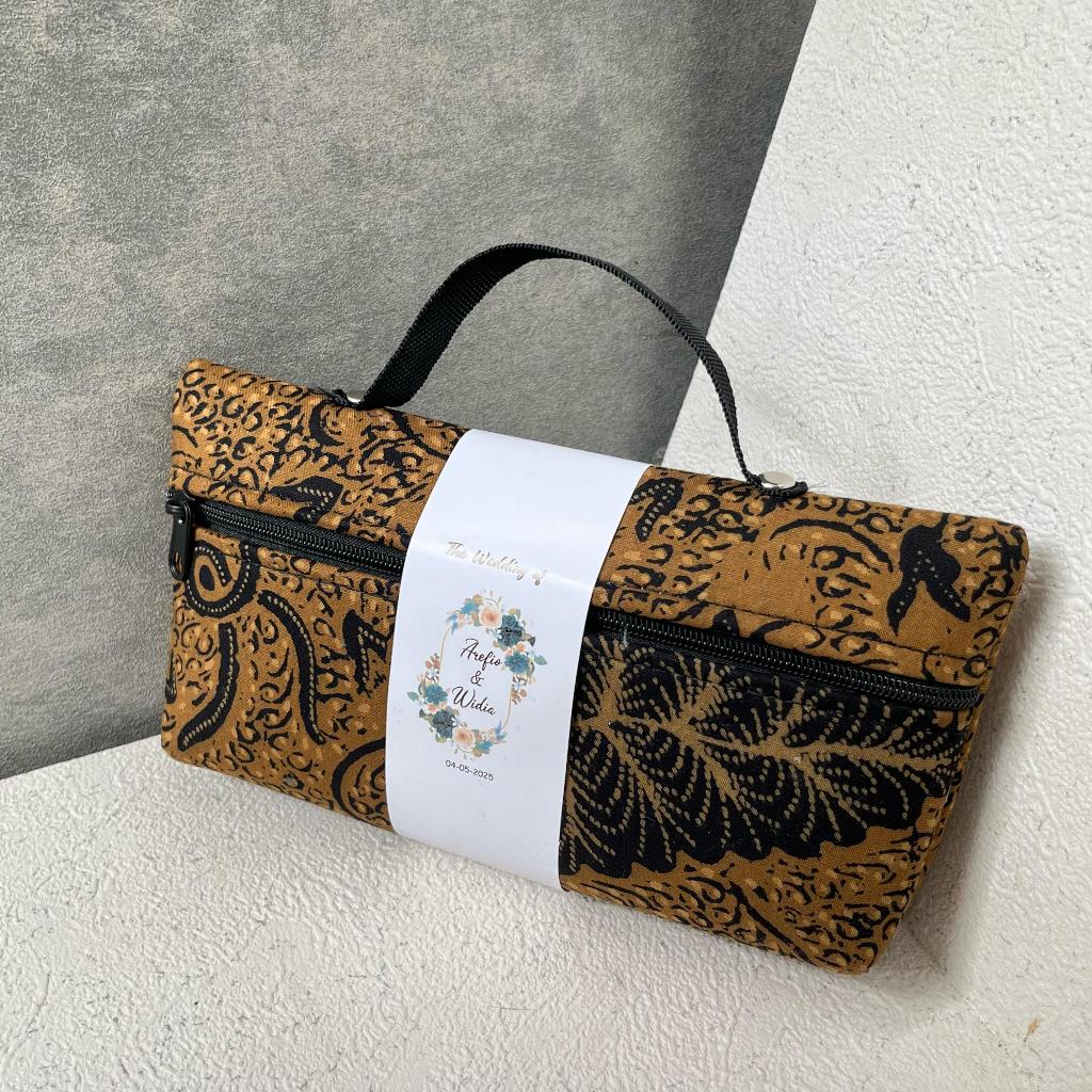 Jual SOUVENIR DOMPET POUCH HANDBAG MINI BATIK JUMBO PERNIKAHAN/KHITANAN BATIK KHAS JOGJA ...
