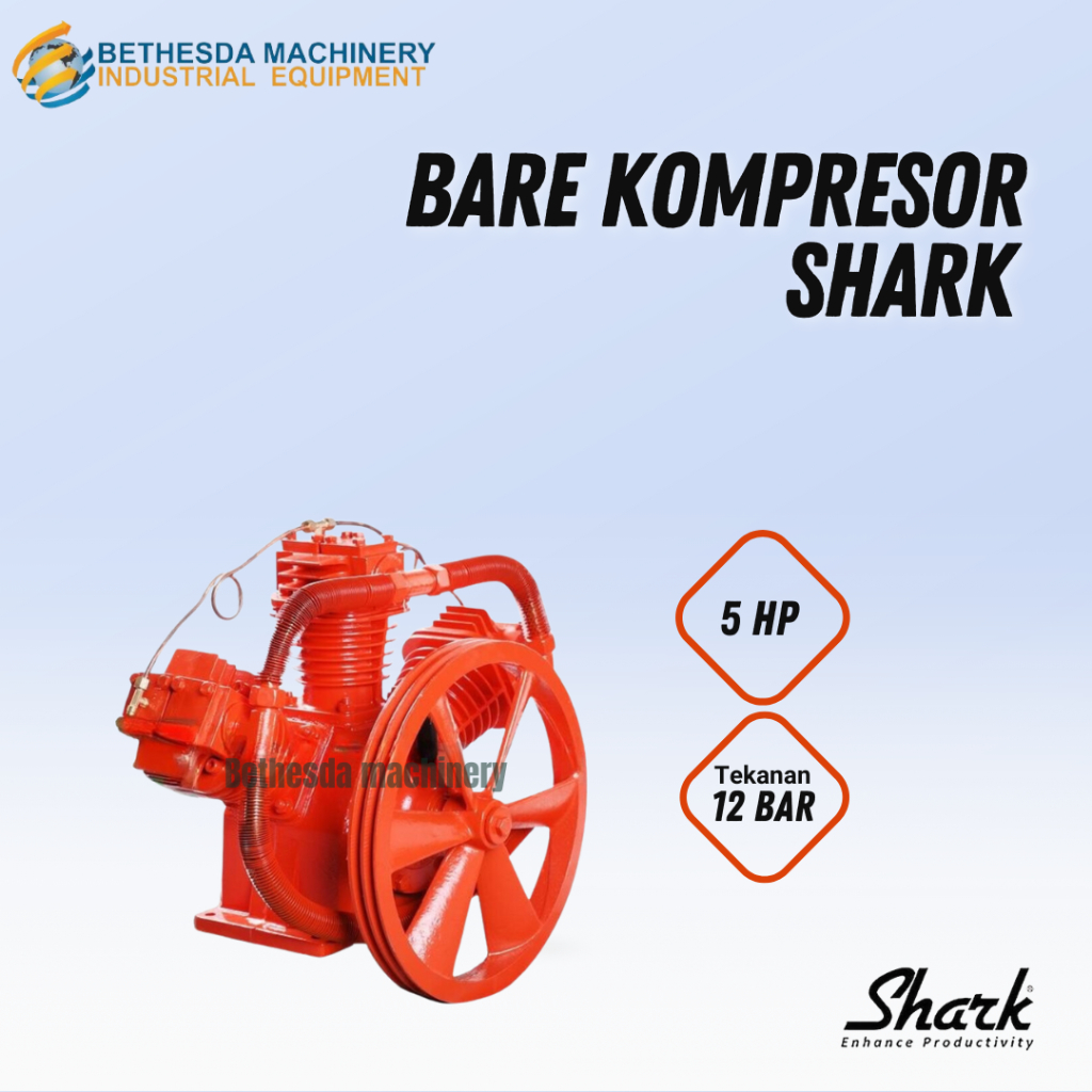 Jual Kepala Kompresor ( Bare ) 5HP 10 HP 15 HP / Kepala Kompresor ...