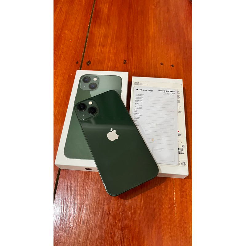 Jual second iPhone 13 128GB Ex Garansi Resmi iBox Fullset | Shopee Indonesia
