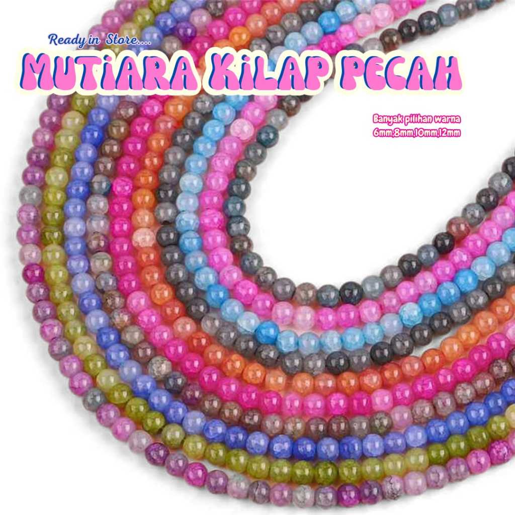 Jual Batu Alam /Mutiara kilap Pecah 6MM/Batu Kilap Pecah Urat /Bahan ...