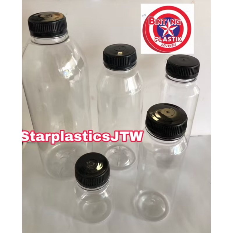 Jual [ GROSIR 1 BAL ] isi 50pcs BOTOL KALE PLASTIK FOODPACK 100ml 250ml ...