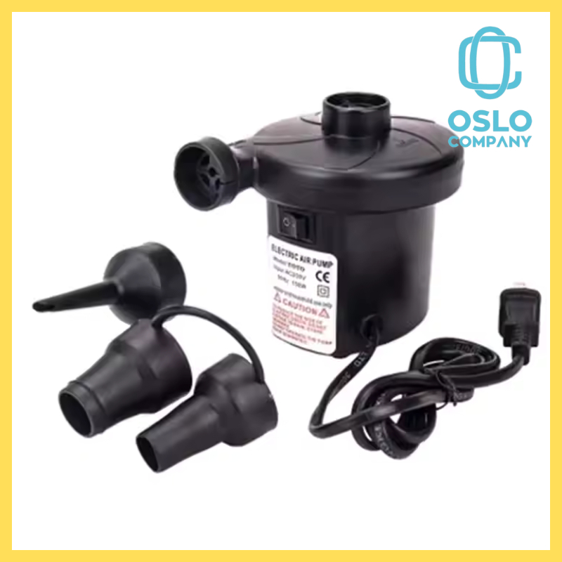 Jual OSLO Company Pompa Angin Listrik Electric Air Pump 2in1 Untuk Kolam Renang Kasur Vacuum ...