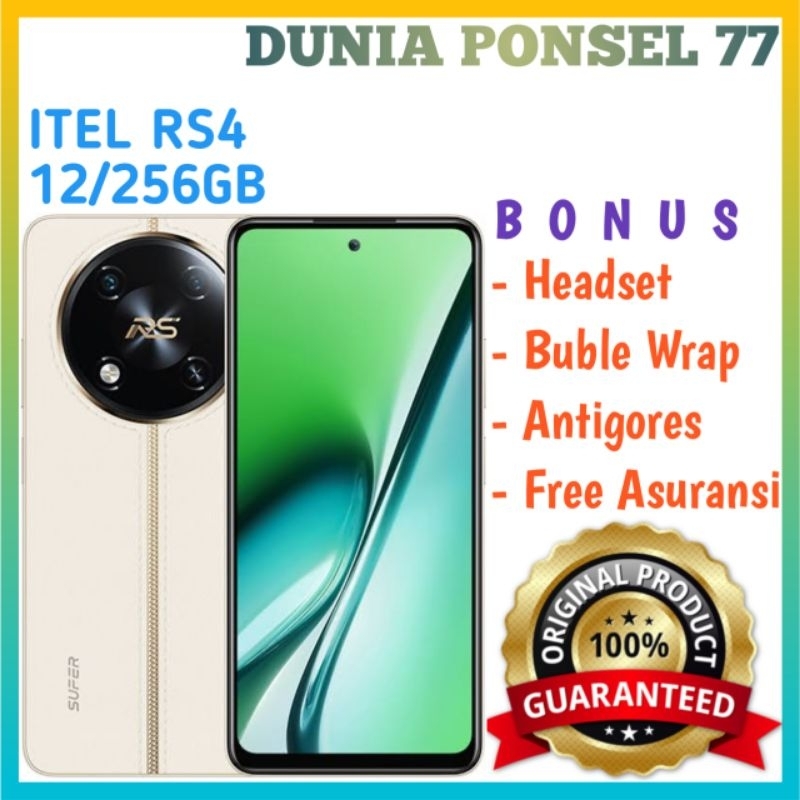 Jual ITEL RS 4 NFC | ITEL RS4 NFC 12/256GB | ITEL RS4 NFC 8/128GB ...