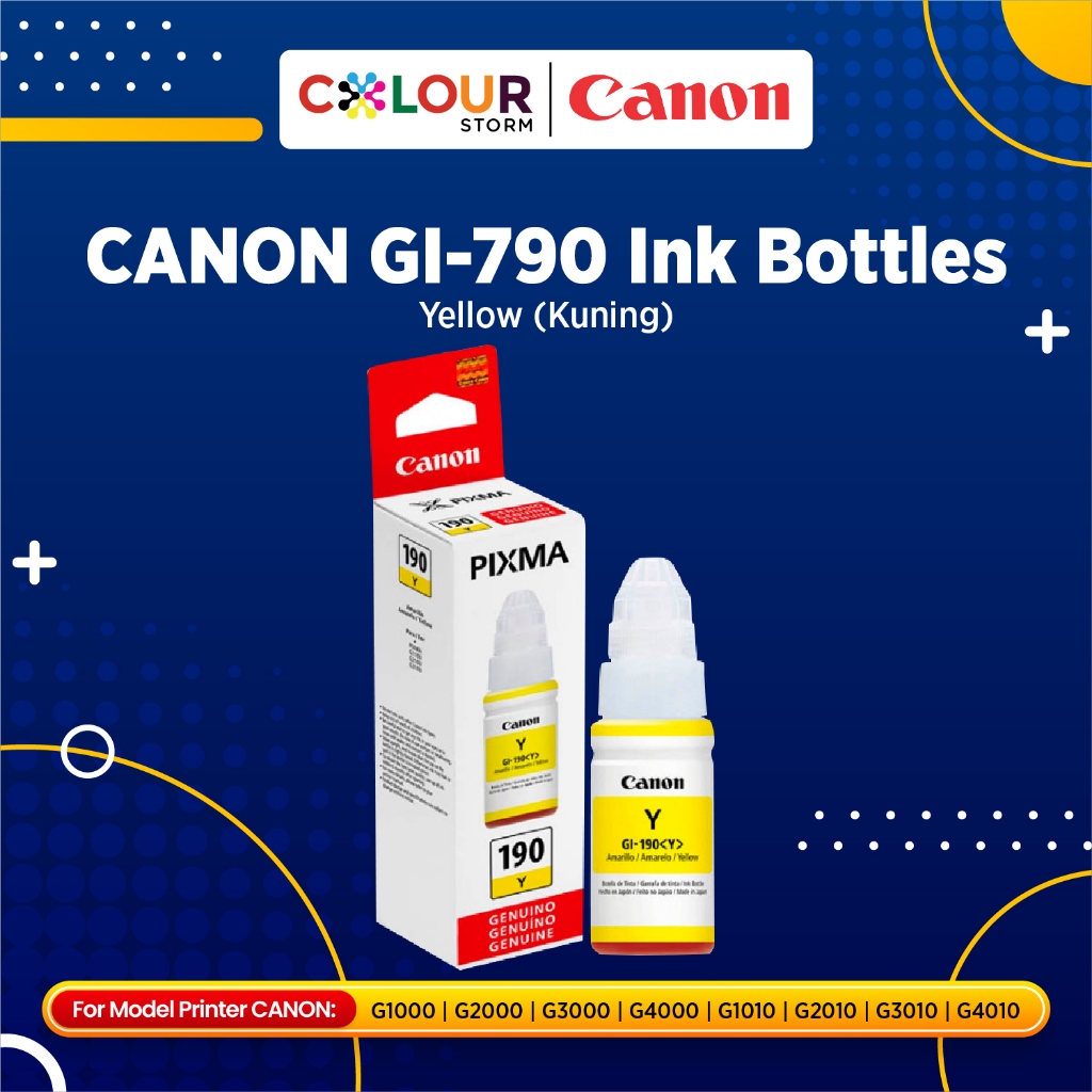 Jual TINTA PRINTER - CANON GI-790 G1010 G2010 G3010 G1000 G2000 ...