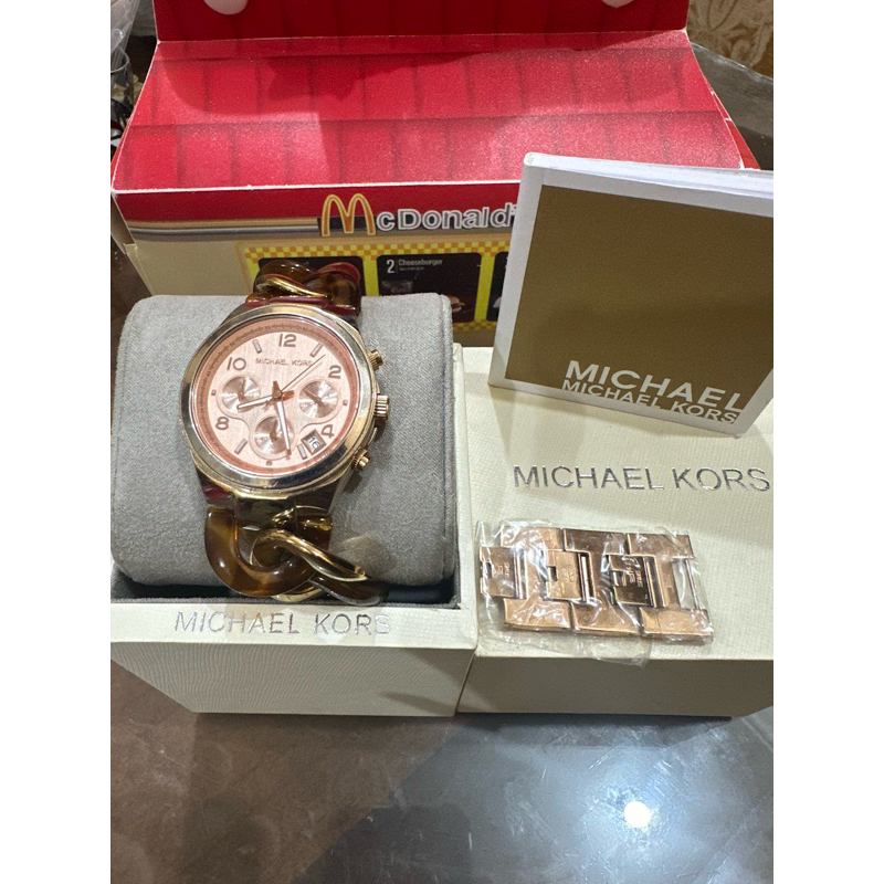 Jual jam mk ori preloved jam nyala baru d pke sebentar | Shopee Indonesia