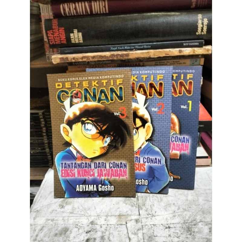 Jual Komik DETEKTIF CONAN Tantangan dari Conan 1-3 By Aoyama Gosho | Shopee Indonesia