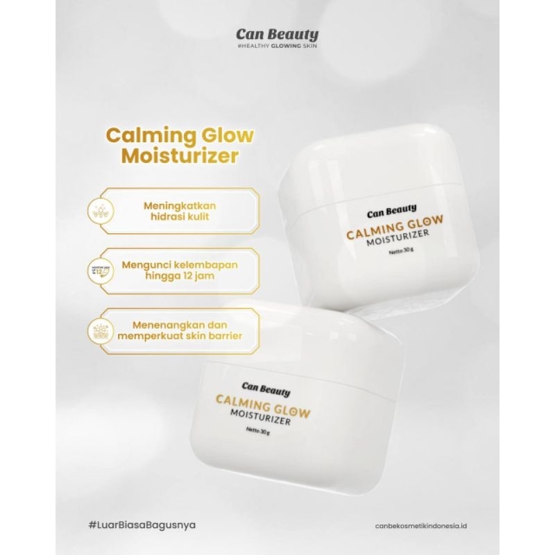 Jual MOISTURIZER CALMING GLOW CAN BEAUTY | Shopee Indonesia