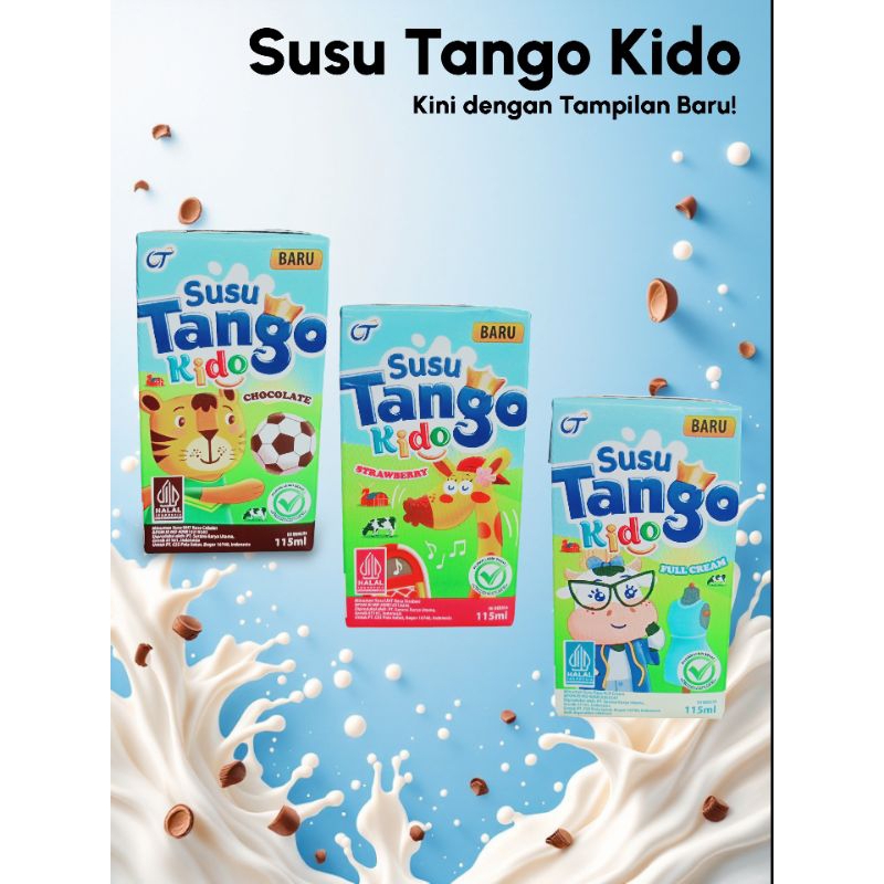 Jual Susu Tango Kido UHT 115ml – Susu Anak Bergizi | Minuman Susu Siap ...