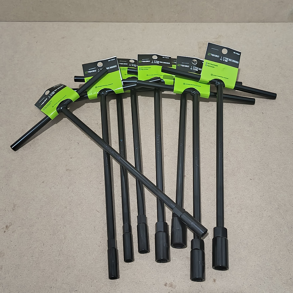 Jual Kunci T Tekiro ( SATUAN ) Kunci Sock T Hitam Ukuran 8-10-12-14-17 ...