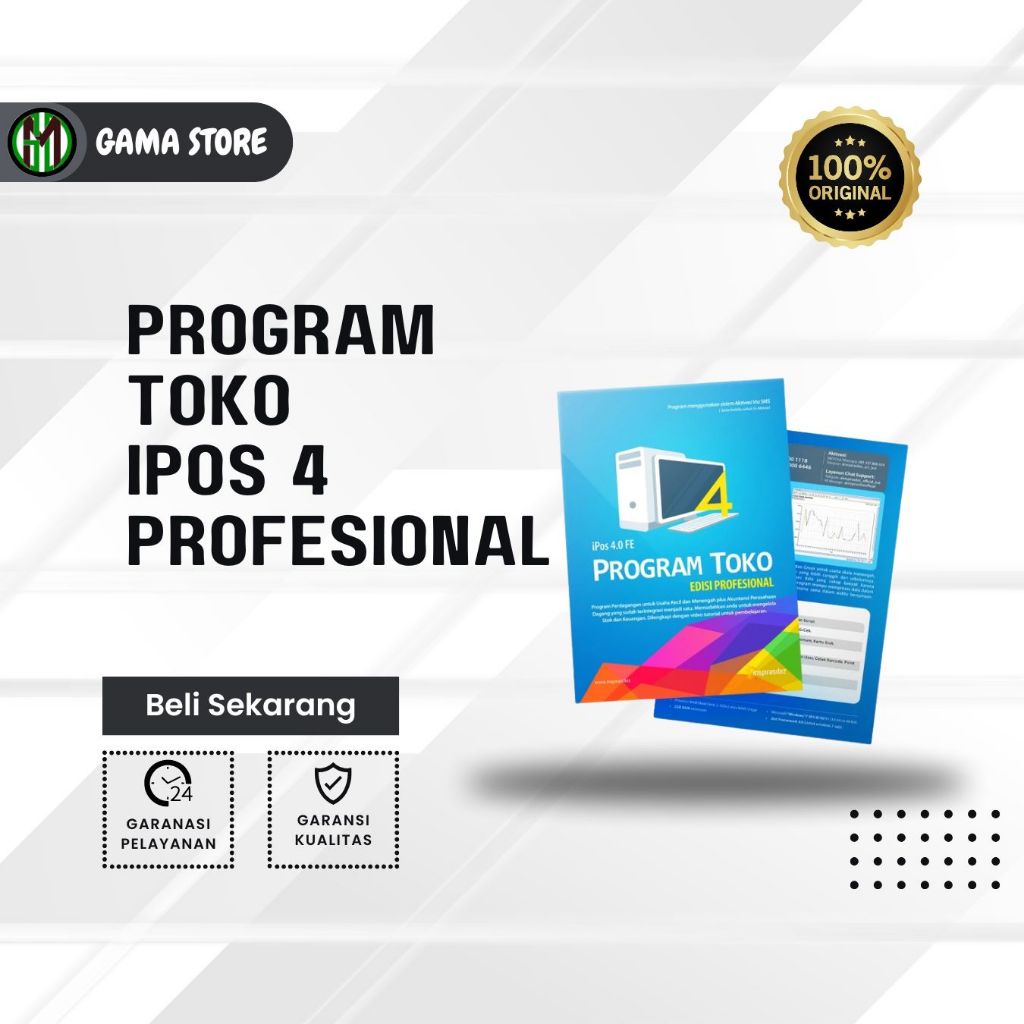 Jual PROGRAM TOKO KASIR IPOS 4 PROFESIONAL FE ORIGINAL | Shopee Indonesia