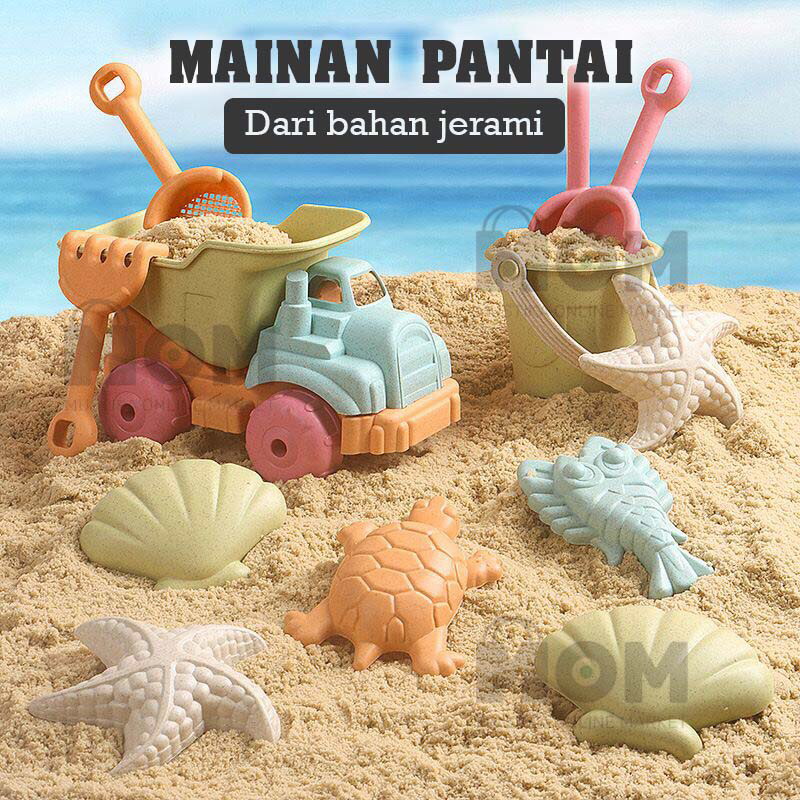 Jual [BISA COD] Bucket Set Main Pasir Mainan Anak Istana Pasir / Sand ...