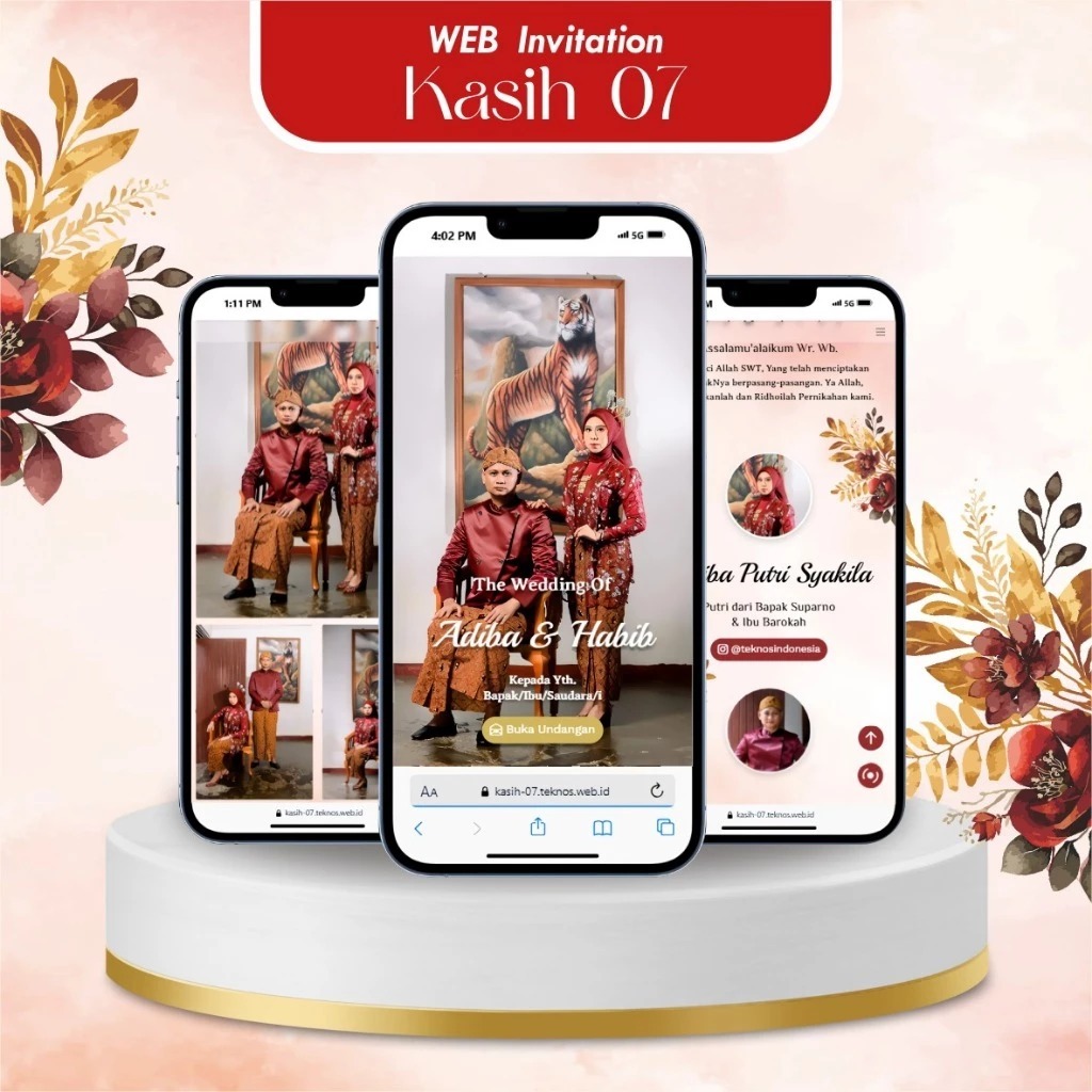 Jual UNDANGAN WEB - UNDANGAN WEBSITE PERNIKAHAN - UNDANGAN DIGITAL ...