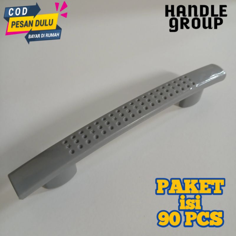 Jual Handle Bintik isi 90Biji Warna Silver Tarikan Pintu Lemari Ukuran ...