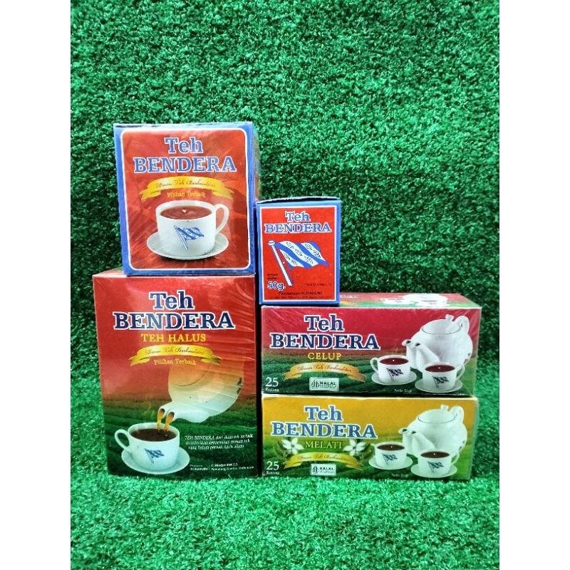 Jual Teh Bendera Tea Bag Loose Tea Teh Celup Teh Bubuk Lokal HALAL ...