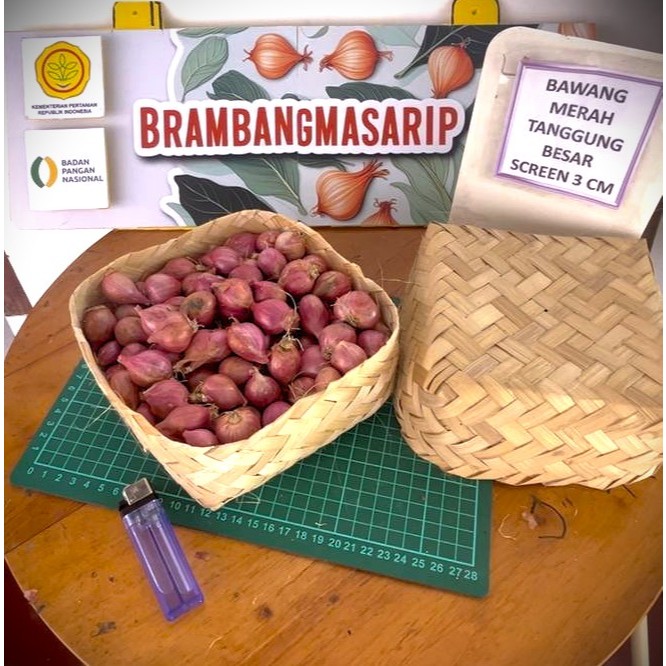 Jual Bawang Merah BESEK BAMBU Tanggung Besar 1 kg | Shopee Indonesia
