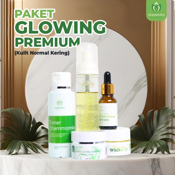 Jual PAKET GLOWING PREMIUM (KULIT KERING) by Najmina Beautycare ...