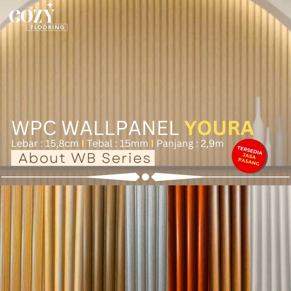 Jual WPC Wallpanel Youra WB Series | panel setengah lingkaran | Shopee ...