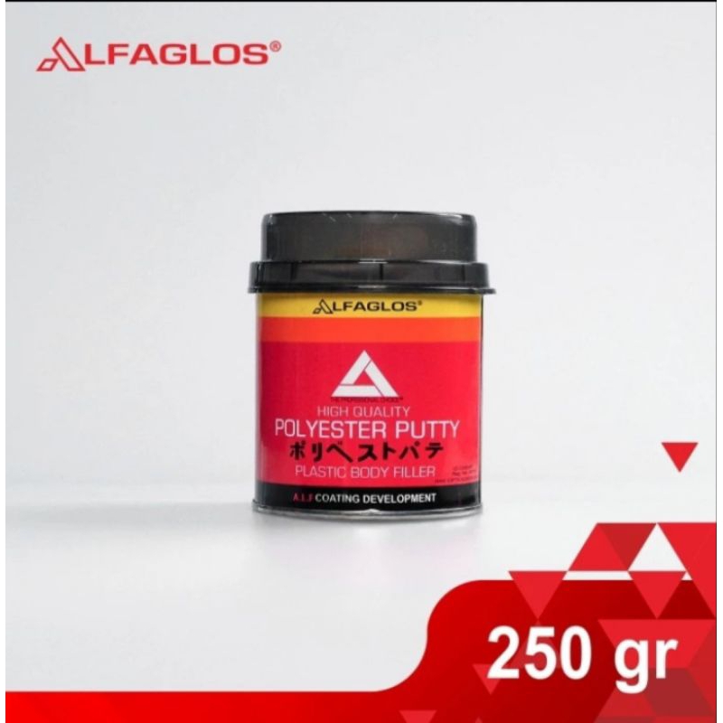 Jual 2K DEMPUL ALFAGLOS POLYSTER PUTTY + HARDENER 2 KOMPONEN untuk BODY ...