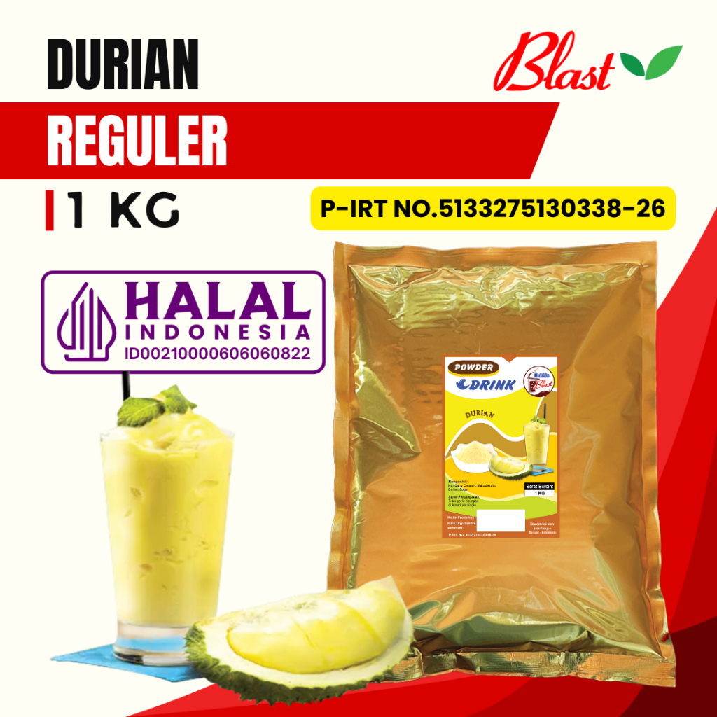 Jual Bubuk DURIAN 1 KG - Bubuk Minuman Rasa Buah Durian - MIX Creamer ...