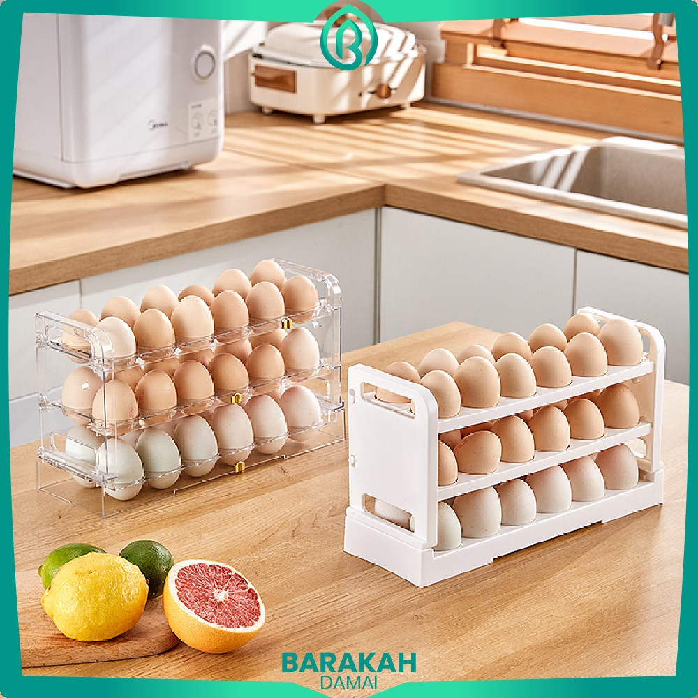 Jual Container Box Tingkat 3 Susun 36 Lubang Sekat / Tempat Telur Ayam ...