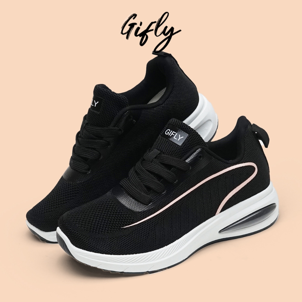 Jual GIFLY Iseul Sepatu Sneakers Wanita Olahraga Sport Shoes GD008 ...