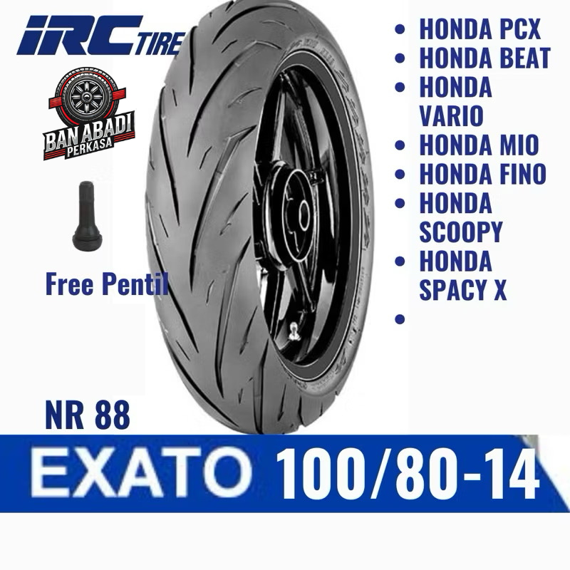 Jual Ban Belakang Motor Honda Vario 150/ IRC EXATO NR 88 100 80 Ring 14 ...