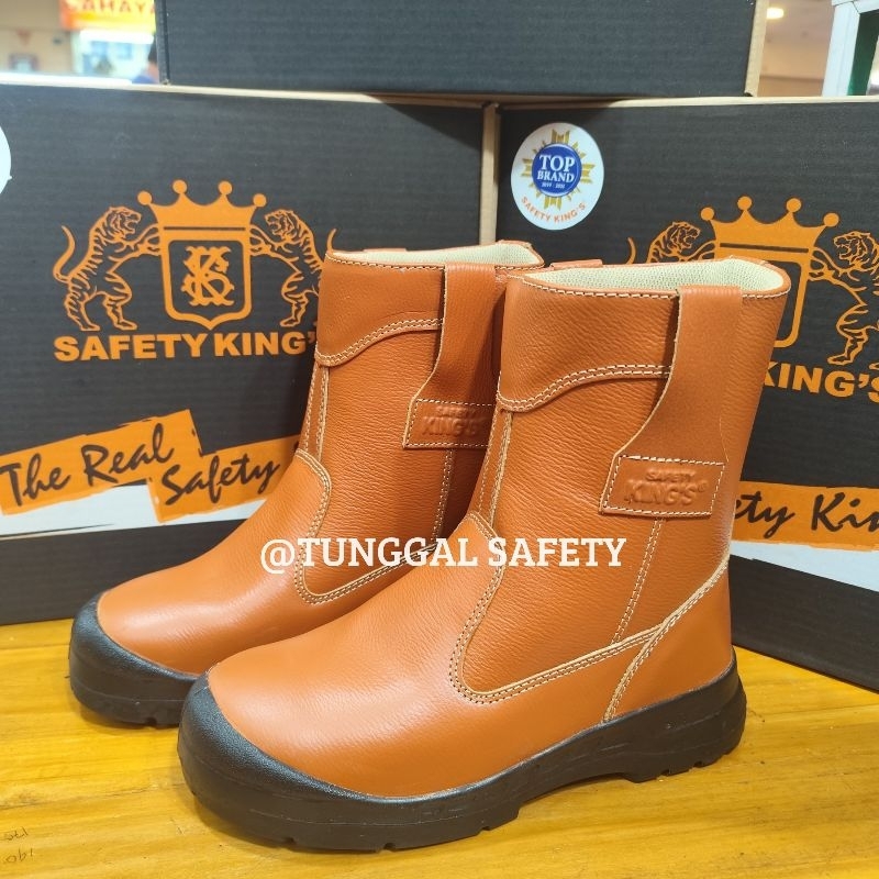 Jual Sepatu Safety Kings Kwd 805 X / Shoes Safety Kings 805 Hitam Dan ...