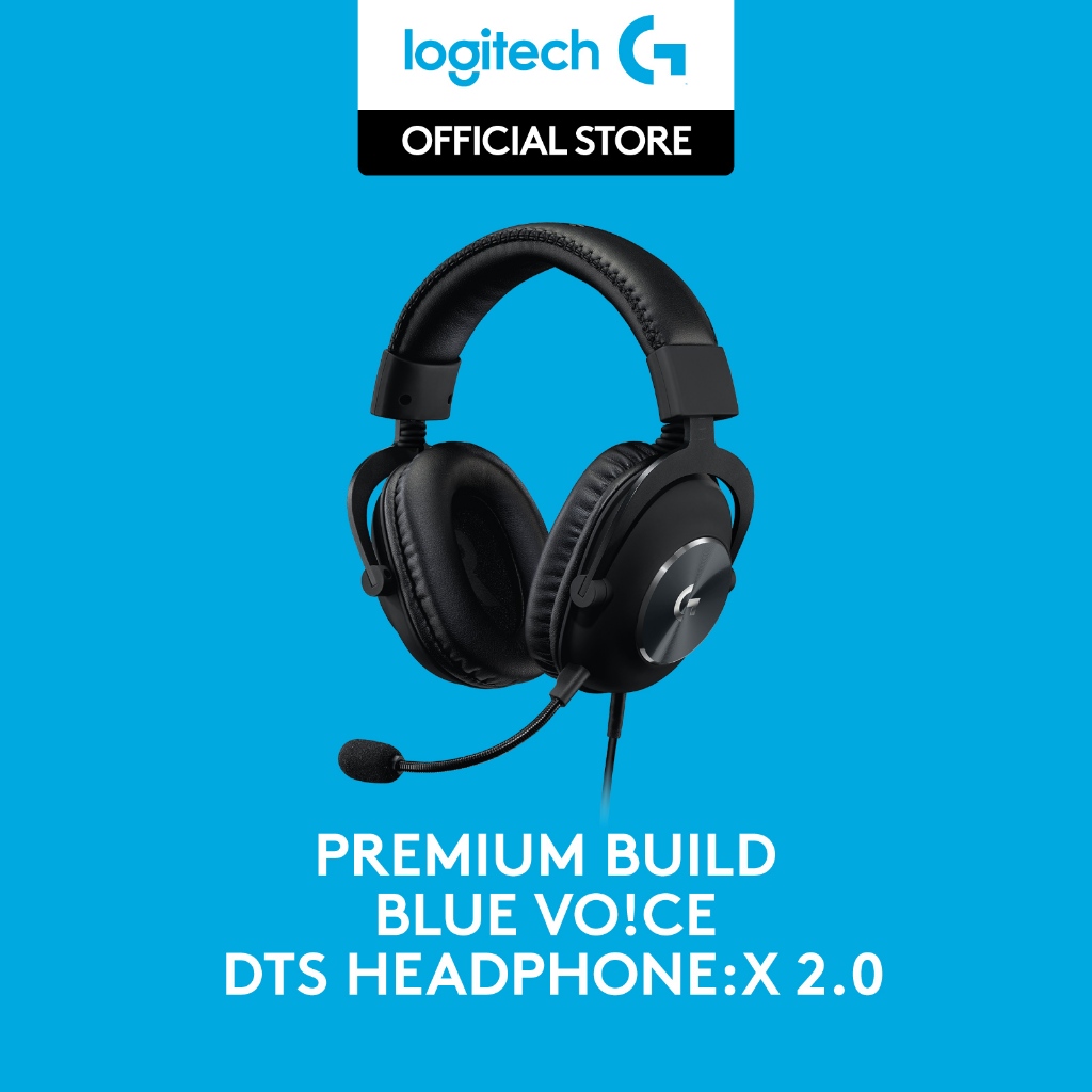 Jual Logitech G Pro X SE Wired Gaming Headset dengan Mikrofon, DTS ...