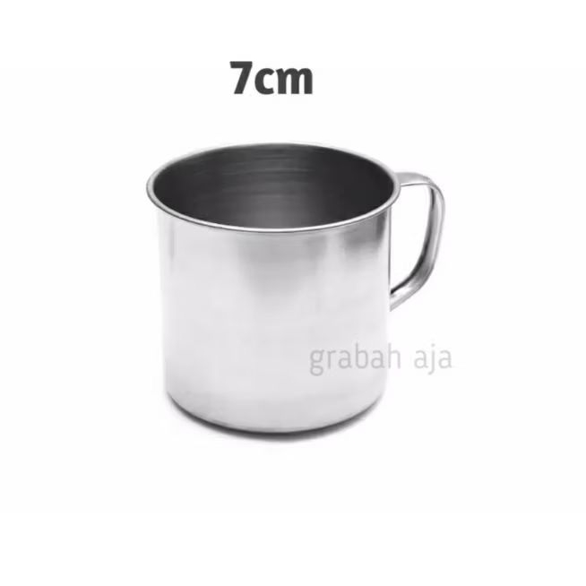 Jual CANGKIR STAINLESS KECIL 7CM | Shopee Indonesia