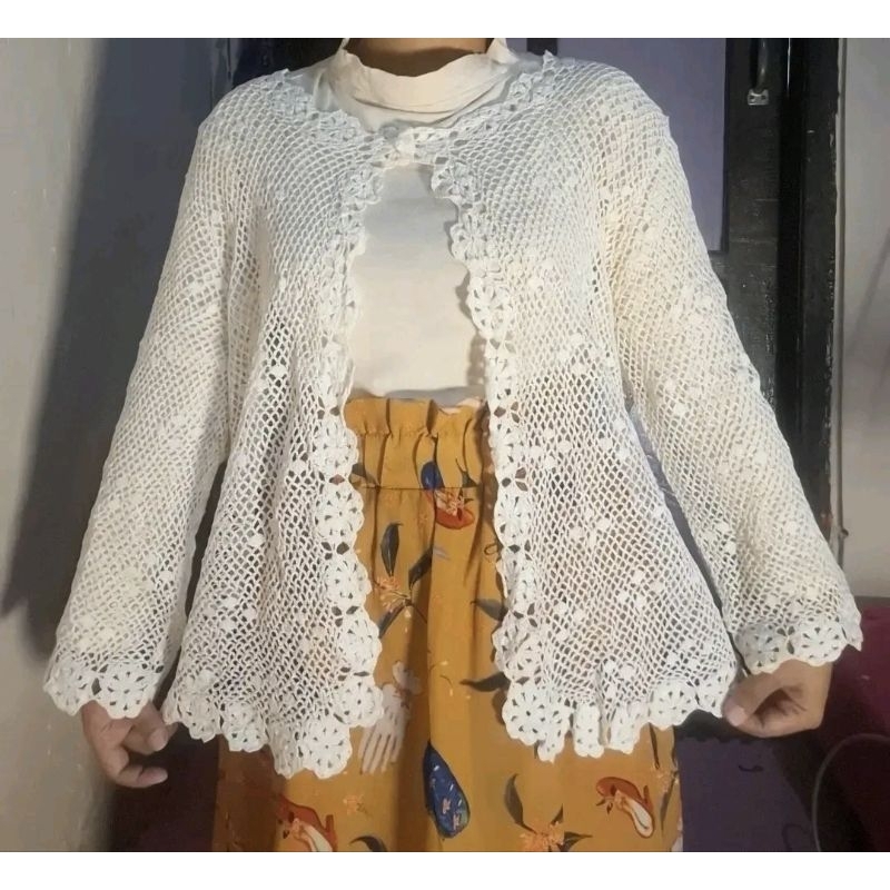Jual cardi/outer jaring ala pinterest ( + biaya admin) | Shopee Indonesia