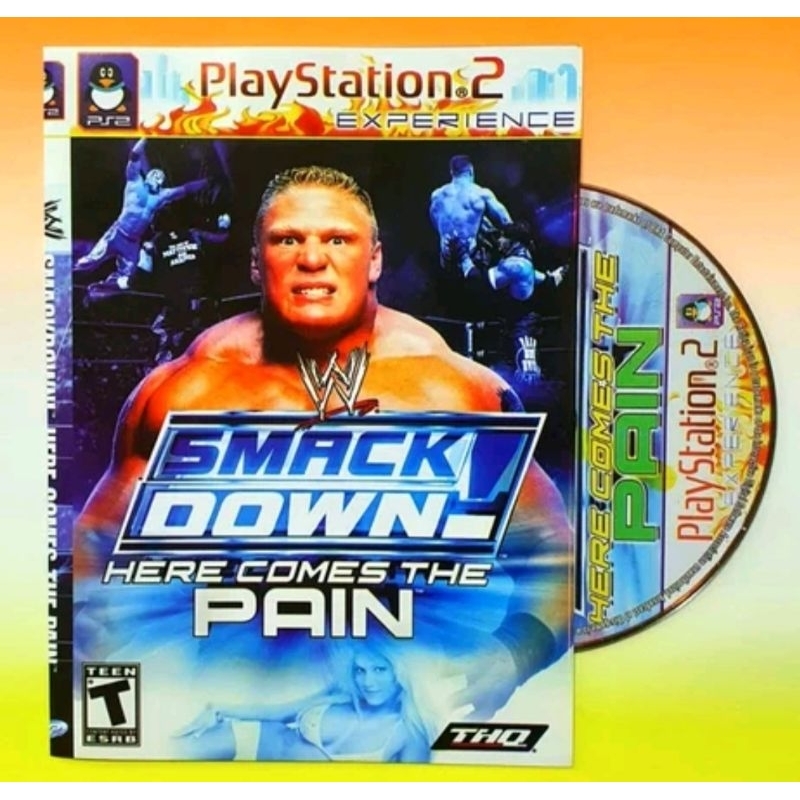 Jual Kaset Game Ps2 Smackdown Here Comes The Pain - Kaset Ps2 Game ...