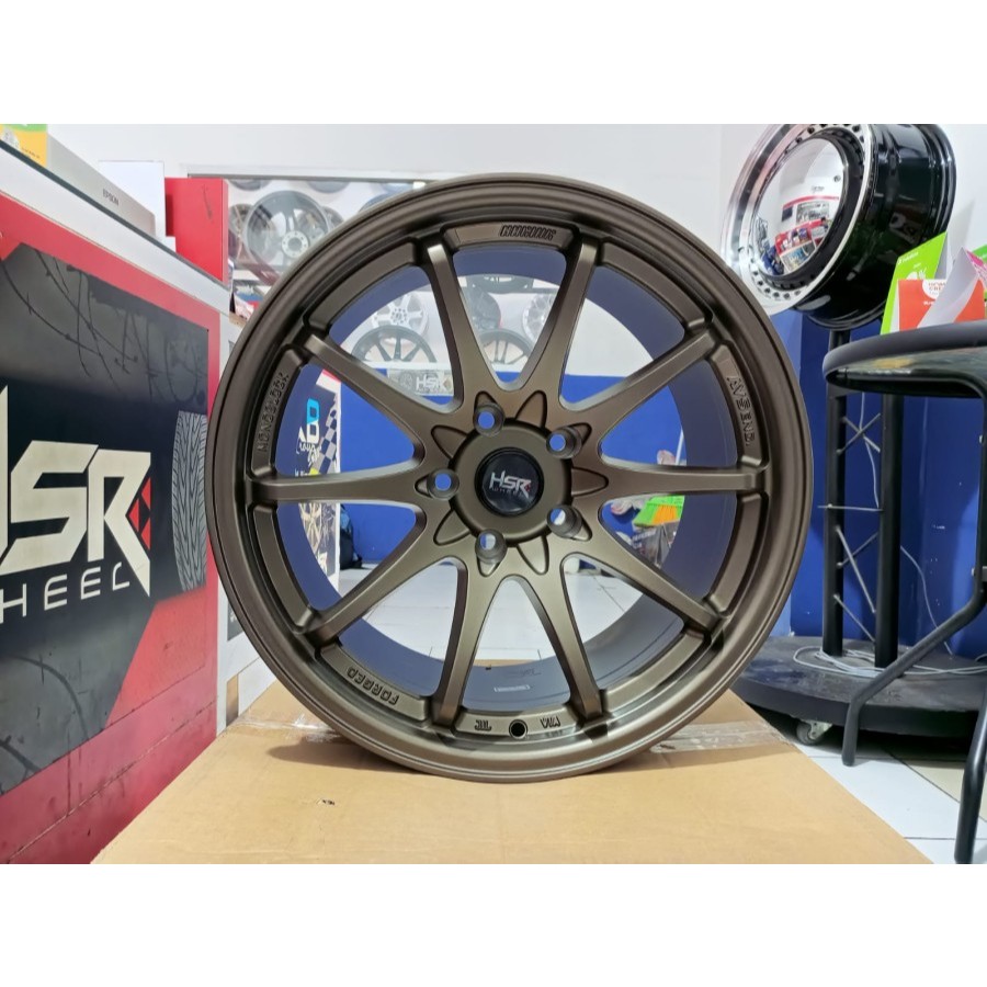 Jual velg racing mobil bmw rangerover vw dll hsr hiroshima r18 lubang 5x120 murah dan bahan ...